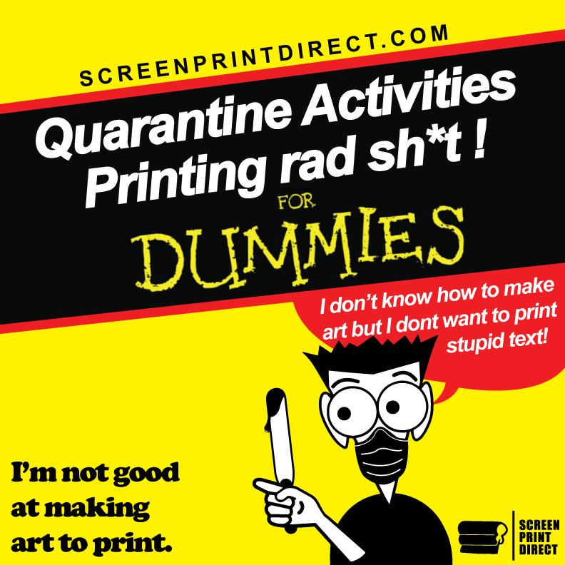 Printing Rad Sh*t | Screen Print Direct