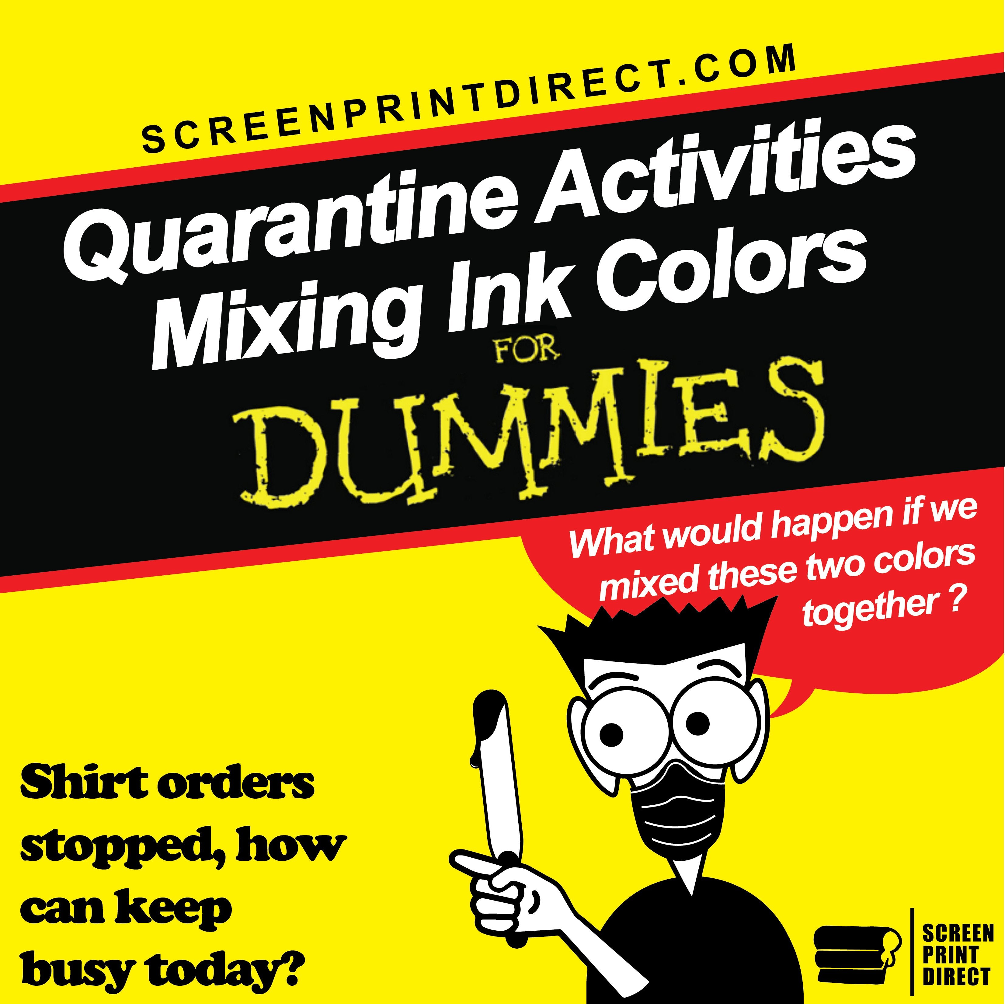 Mixing Custom Ink Colors | Screen Print Direct
