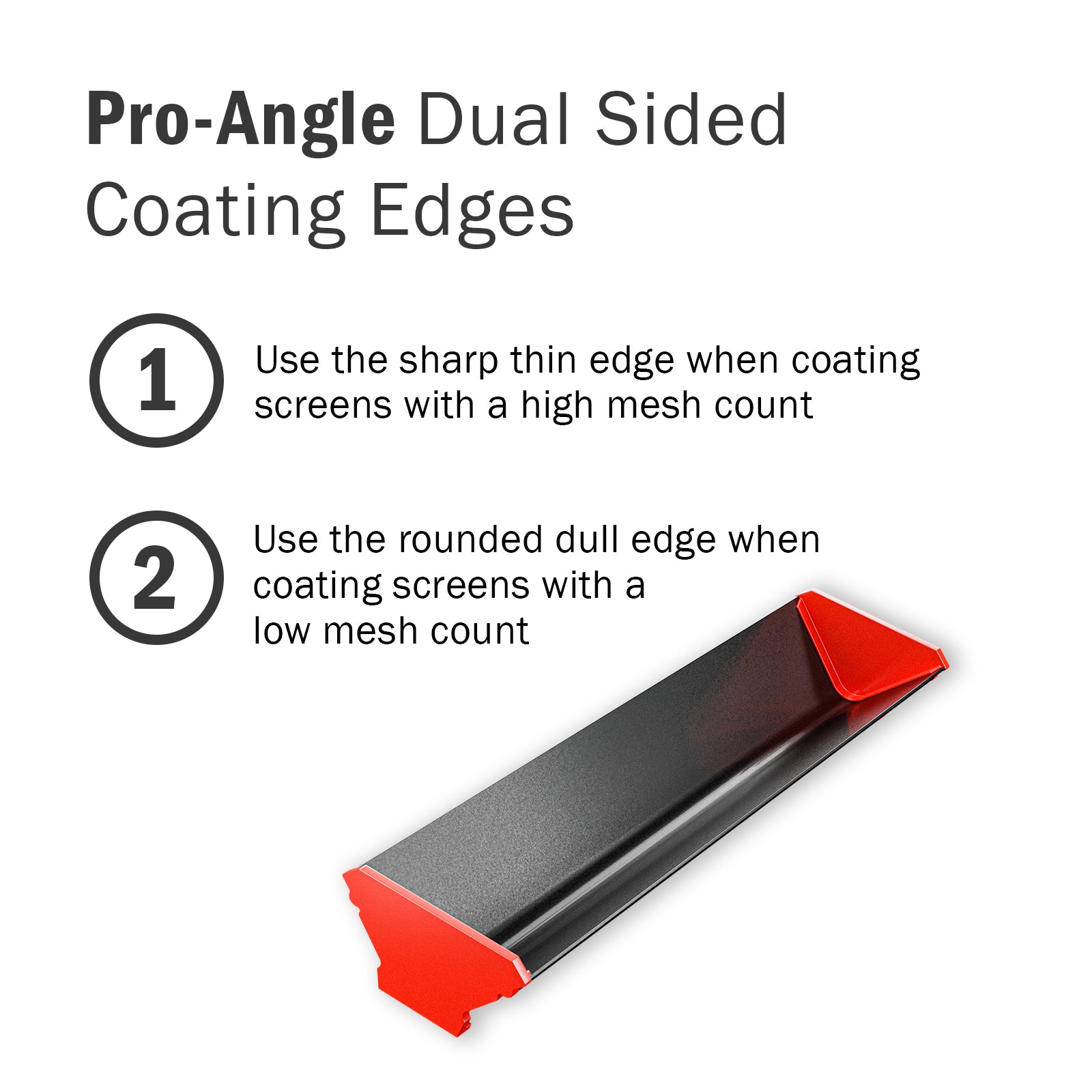 Ecotex Black Aluminum Emulsion Scoop Coater 15" | Screen Print Direct