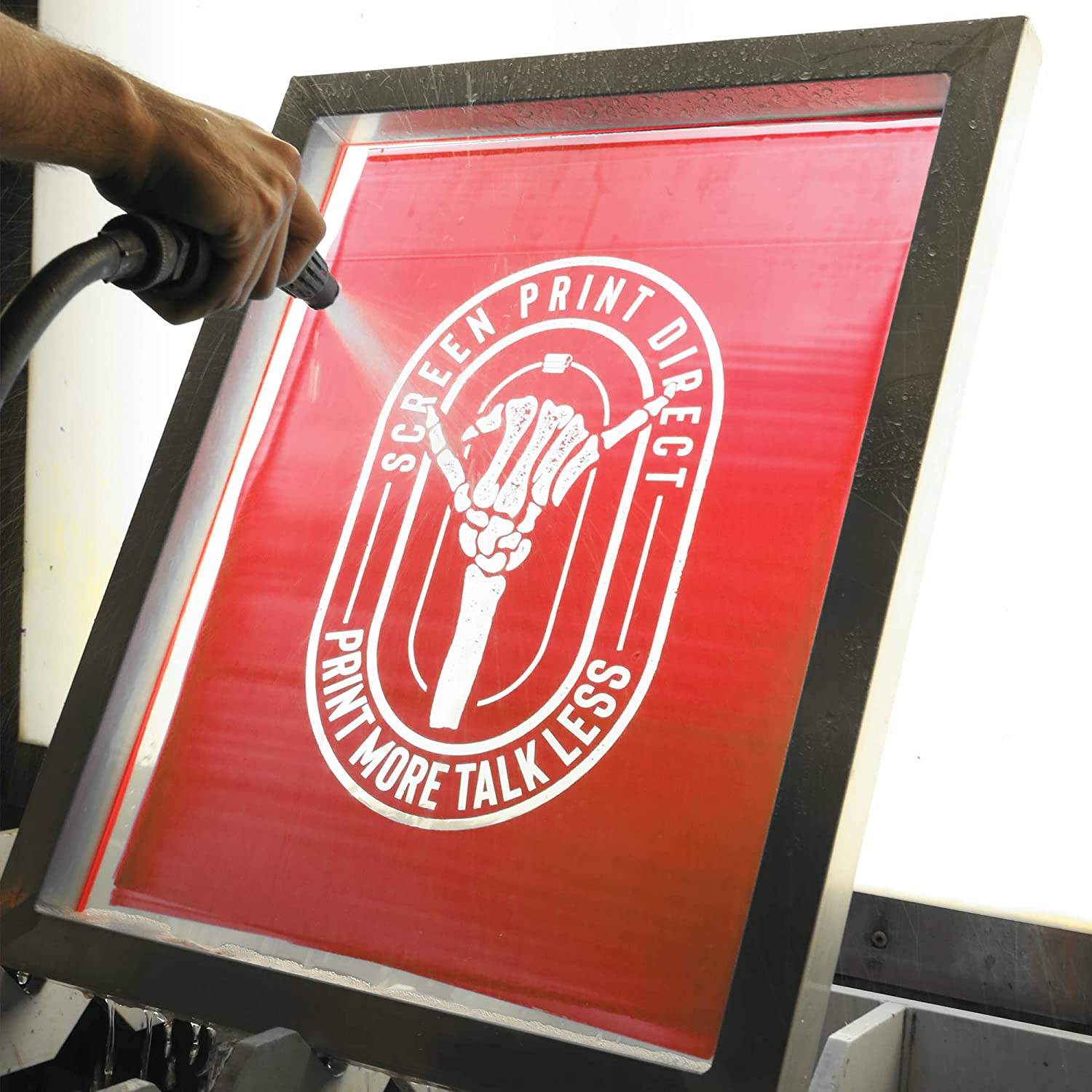 Ecotex® Textile Red Screen Printing Emulsion | Screen Print Direct
