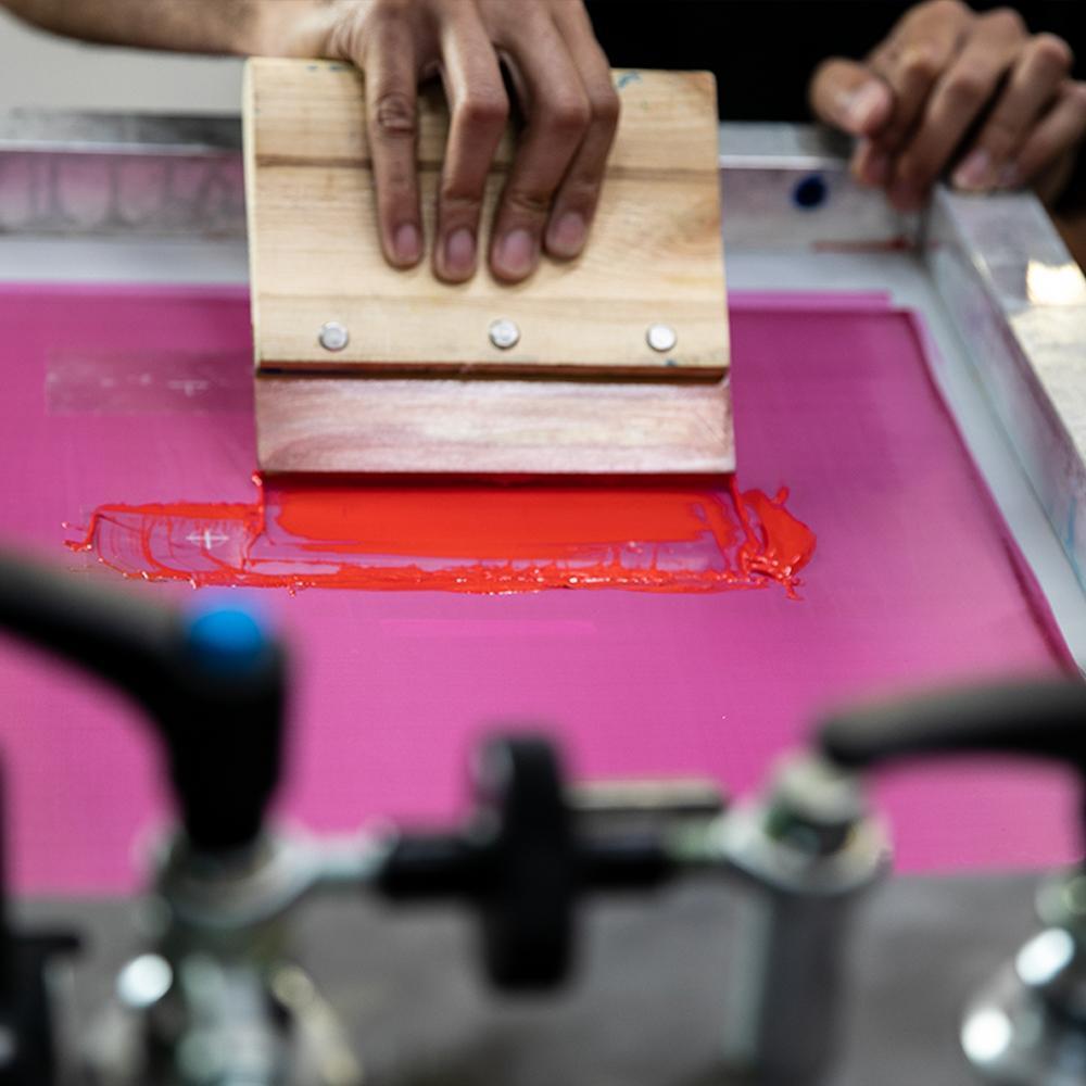 Rapid Cure Red Screen Printing Plastisol Ink | Screen Print Direct
